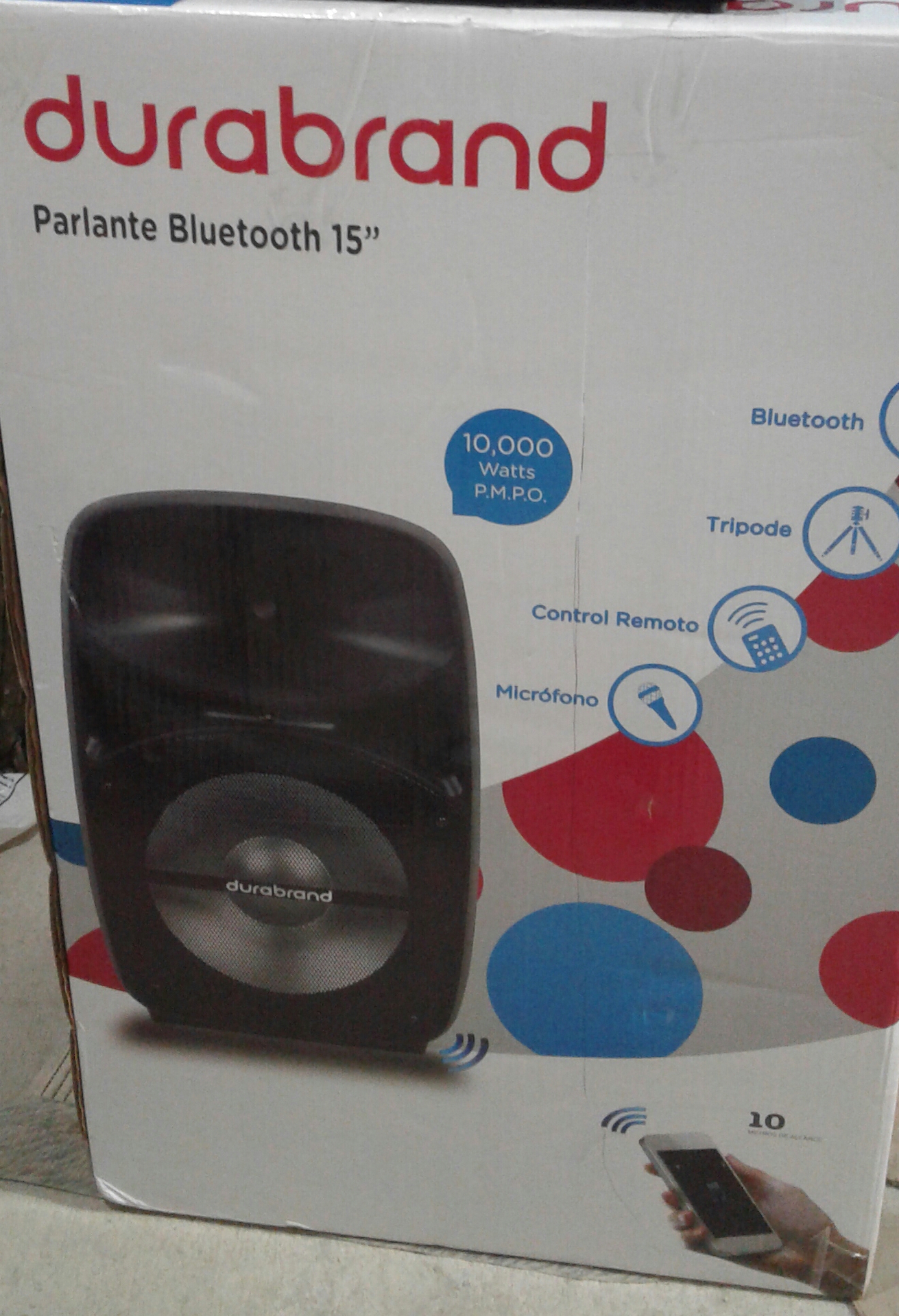 Parlante Bluetooth Durabrand NUEVO!!